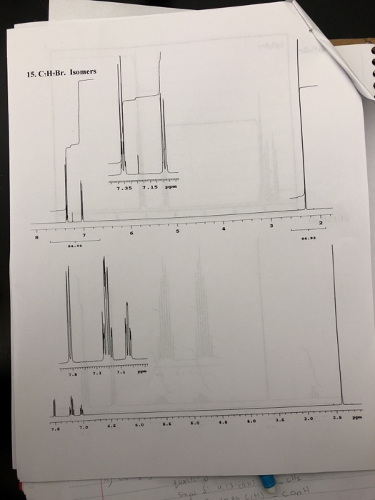 Solved Nmr structure | Chegg.com