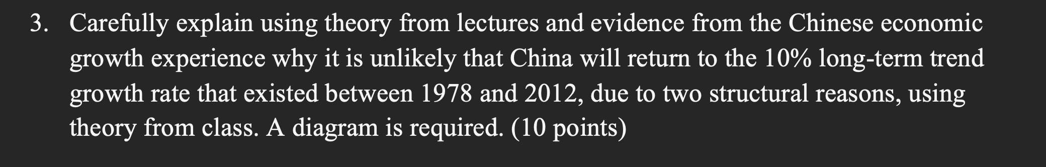 Solved Carefully explain using theory from lectures and | Chegg.com