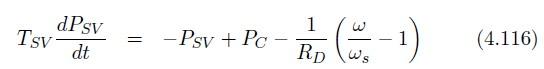 Solved Using the turbine/governor model of (4.100) and | Chegg.com