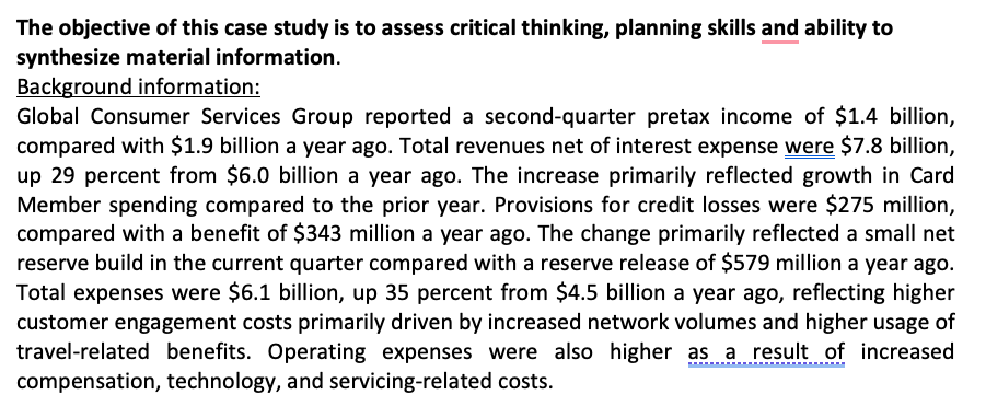 The objective of this case study is to assess | Chegg.com