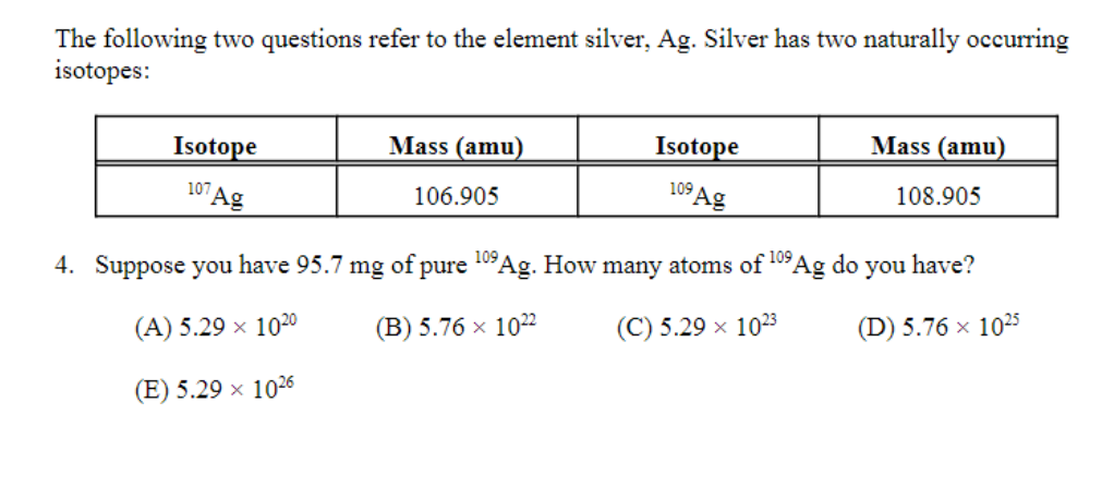 Solved The following two questions refer to the element | Chegg.com