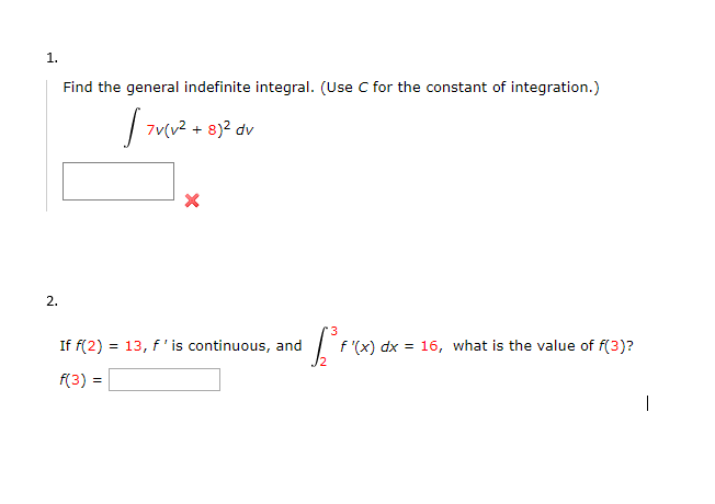 Solved Find the general indefinite integral. (Use C for the | Chegg.com