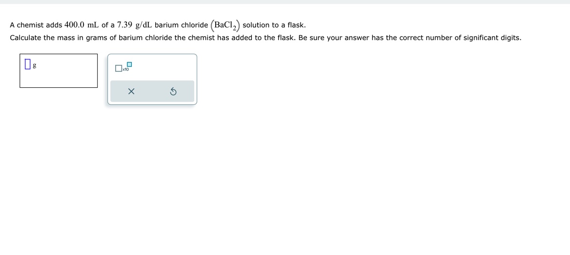 Solved has the correct number of significant digits.A | Chegg.com