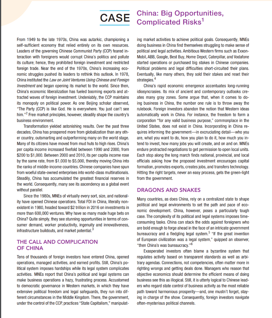 Solved CASE It's a Knockoff World Companies are dogged by | Chegg.com