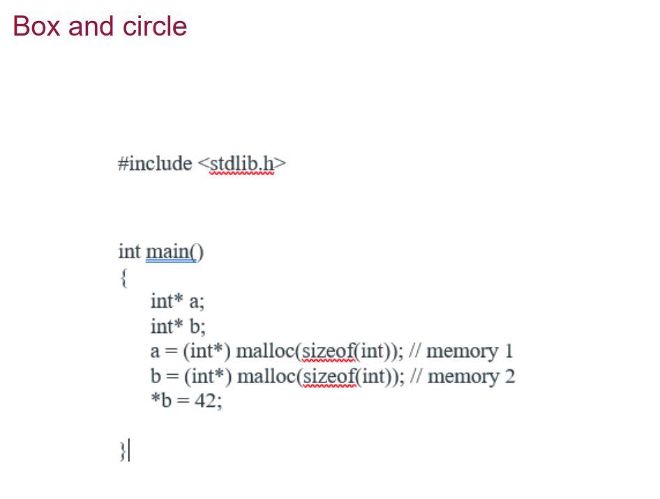 Solved Box and circle #include \} ∣ | Chegg.com