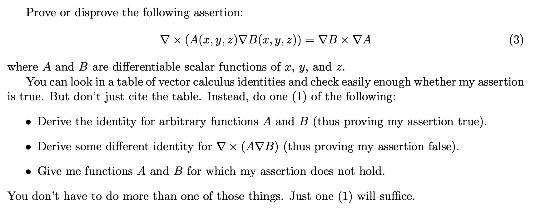 Solved Prove or disprove the following assertion: V ® (A(x, | Chegg.com
