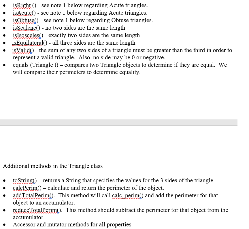 I need a Java UML Class diagram for the following. | Chegg.com