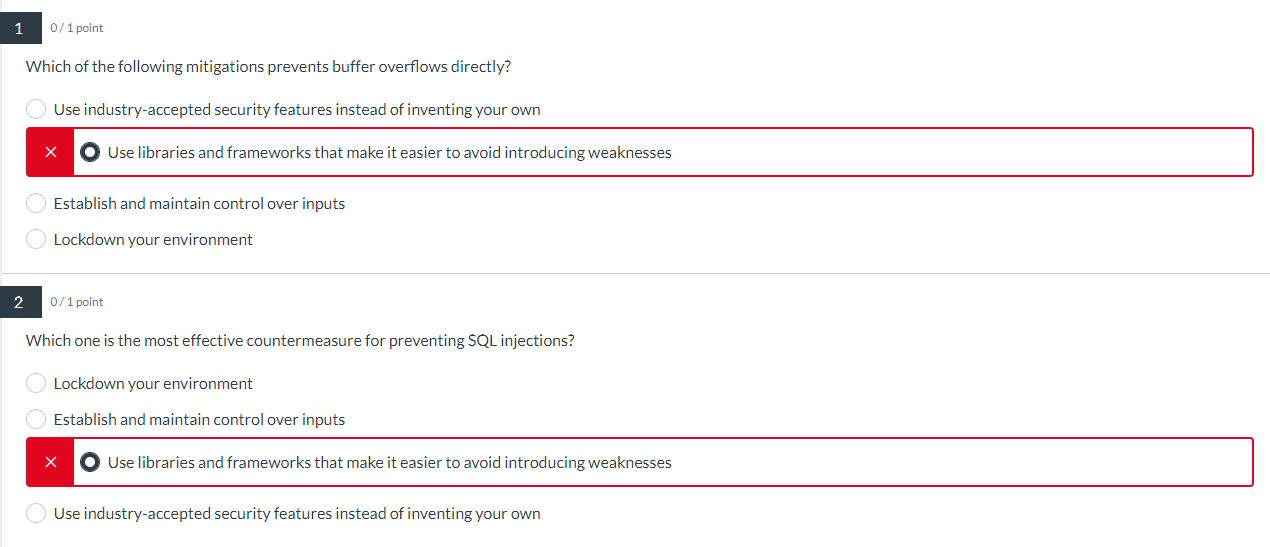 Solved Which of the following mitigations prevents buffer | Chegg.com Solved Which of the following mitigations prevents buffer | Chegg.com