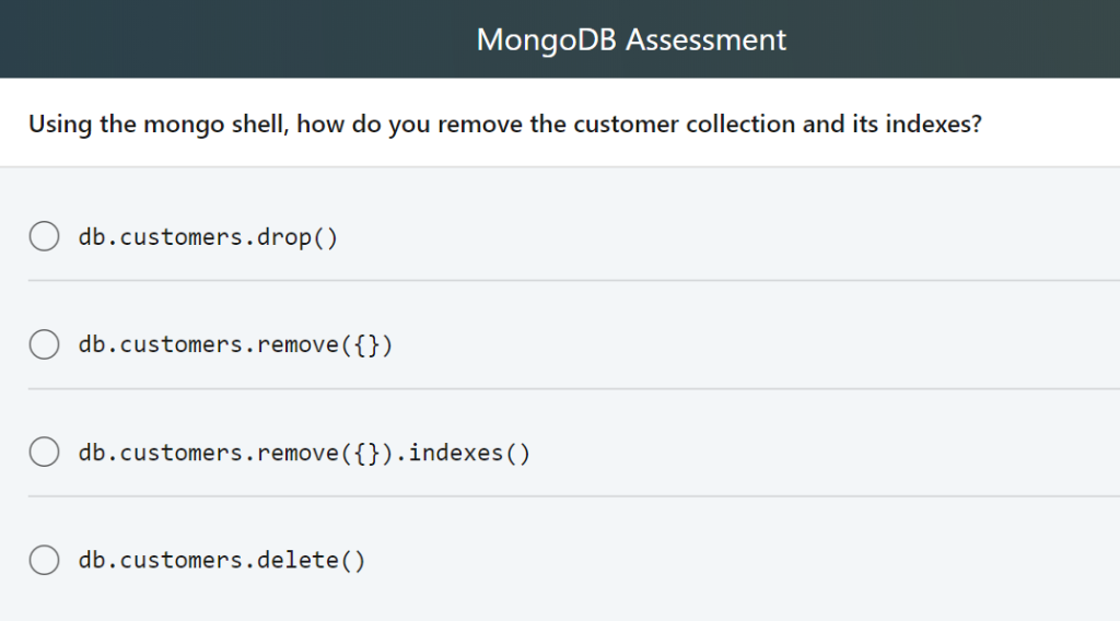 Solved Mongodb Assessment Using The Mongo Shell How Do You 