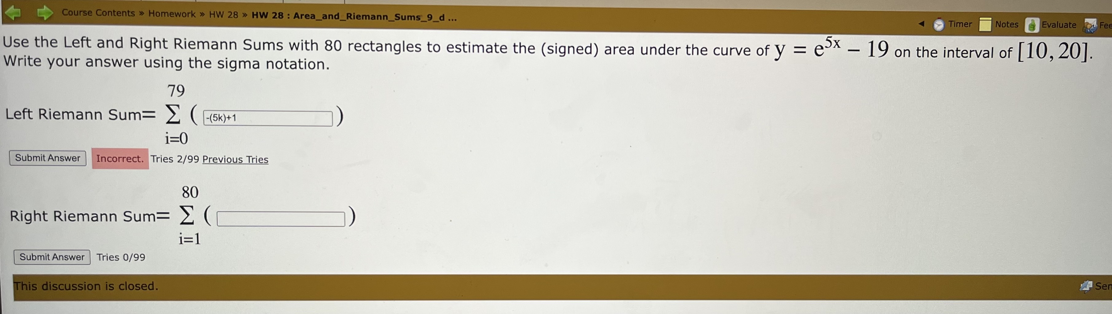 Use The Left And Right Riemann Sums With 80