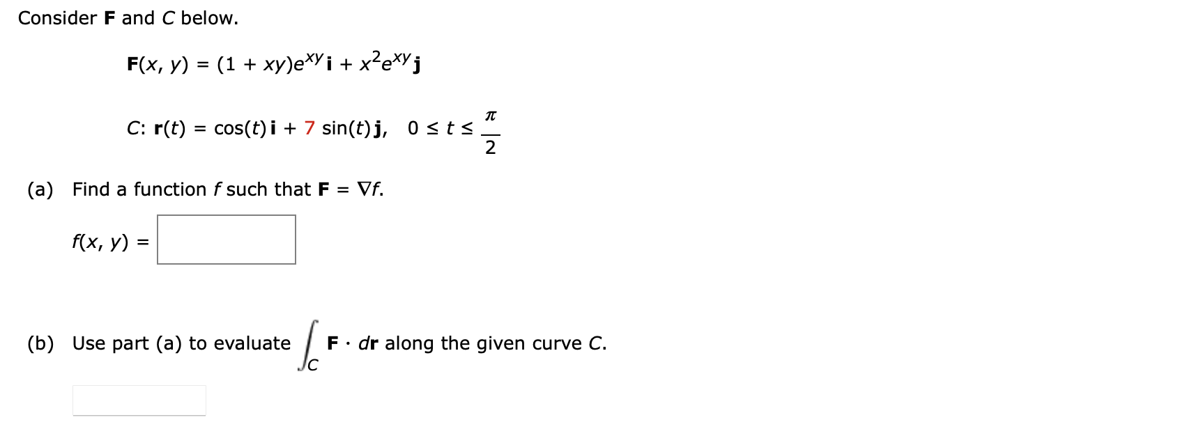 Solved Consider F and C below. | Chegg.com