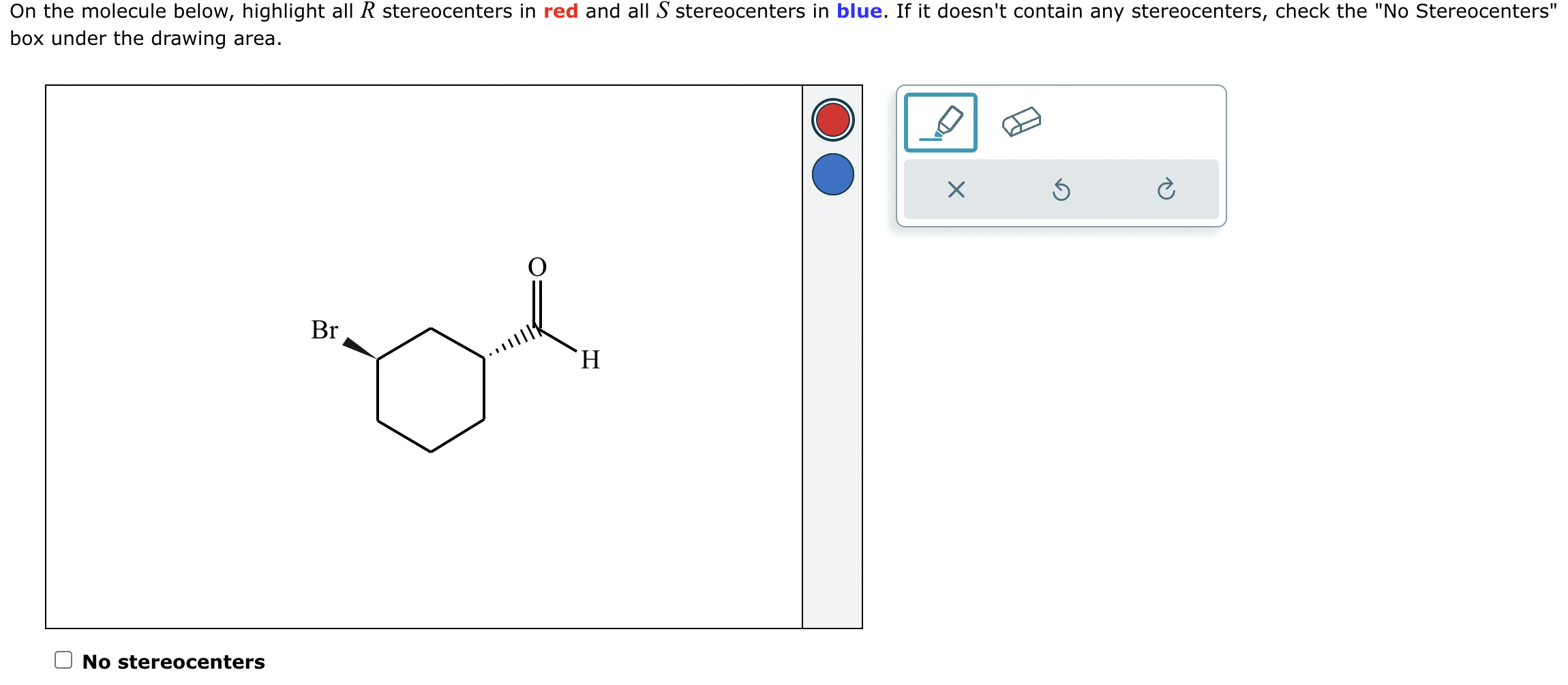 Solved Determine the configuration of each stereogenic | Chegg.com