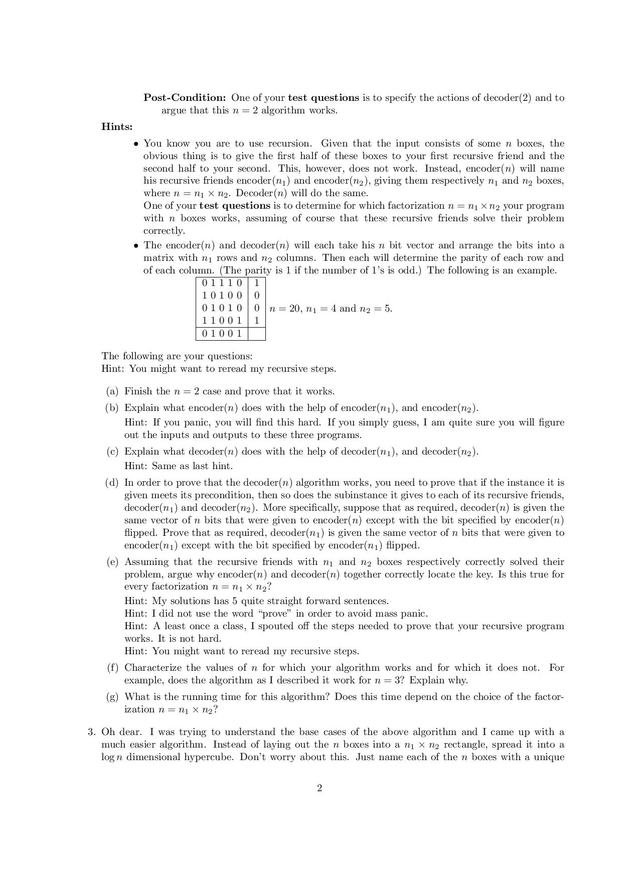 1. Recursion: Define a Recursive Integer List (RIL) | Chegg.com