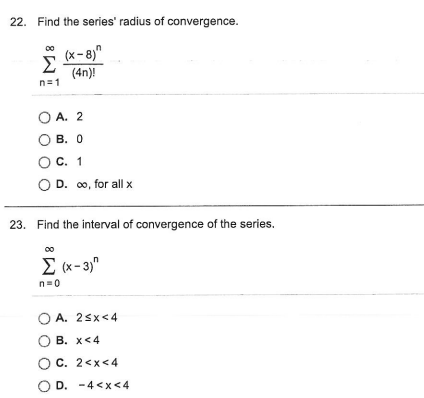 Solved 25. Find the function represented by the power | Chegg.com