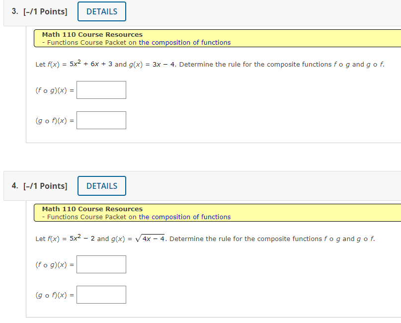Solved 3. [-/1 Points] DETAILS Math 110 Course Resources | Chegg.com