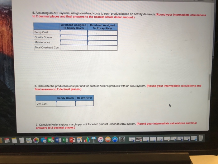 Solved Please answer each part and show work, I want to see | Chegg.com