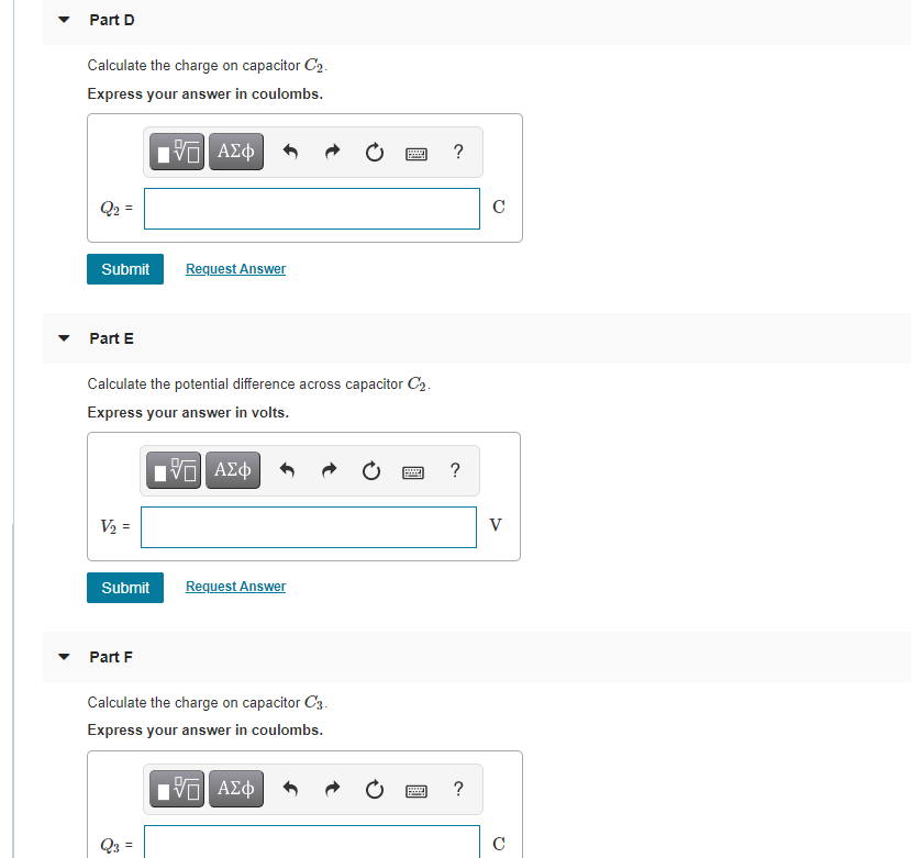Solved In (Figure 1), C1 = Cs = 9.0 uF and C2 = C3 = C4 = | Chegg.com