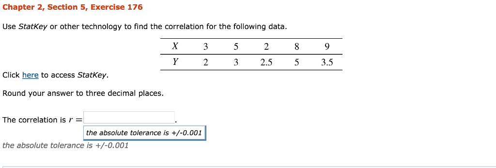 Solved Chapter 2 Section 5 Exercise 176 Use Statkey Or 7208