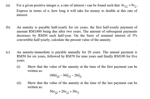 Solved A ﻿for A Given Positive Integer N ﻿a Rate Of 7395