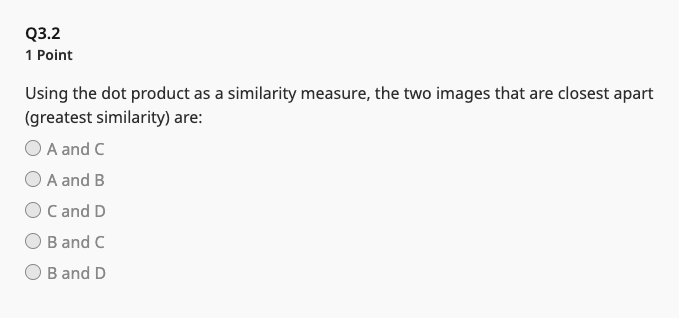 Solved Q3 4 Points Given the following pixel representations | Chegg.com