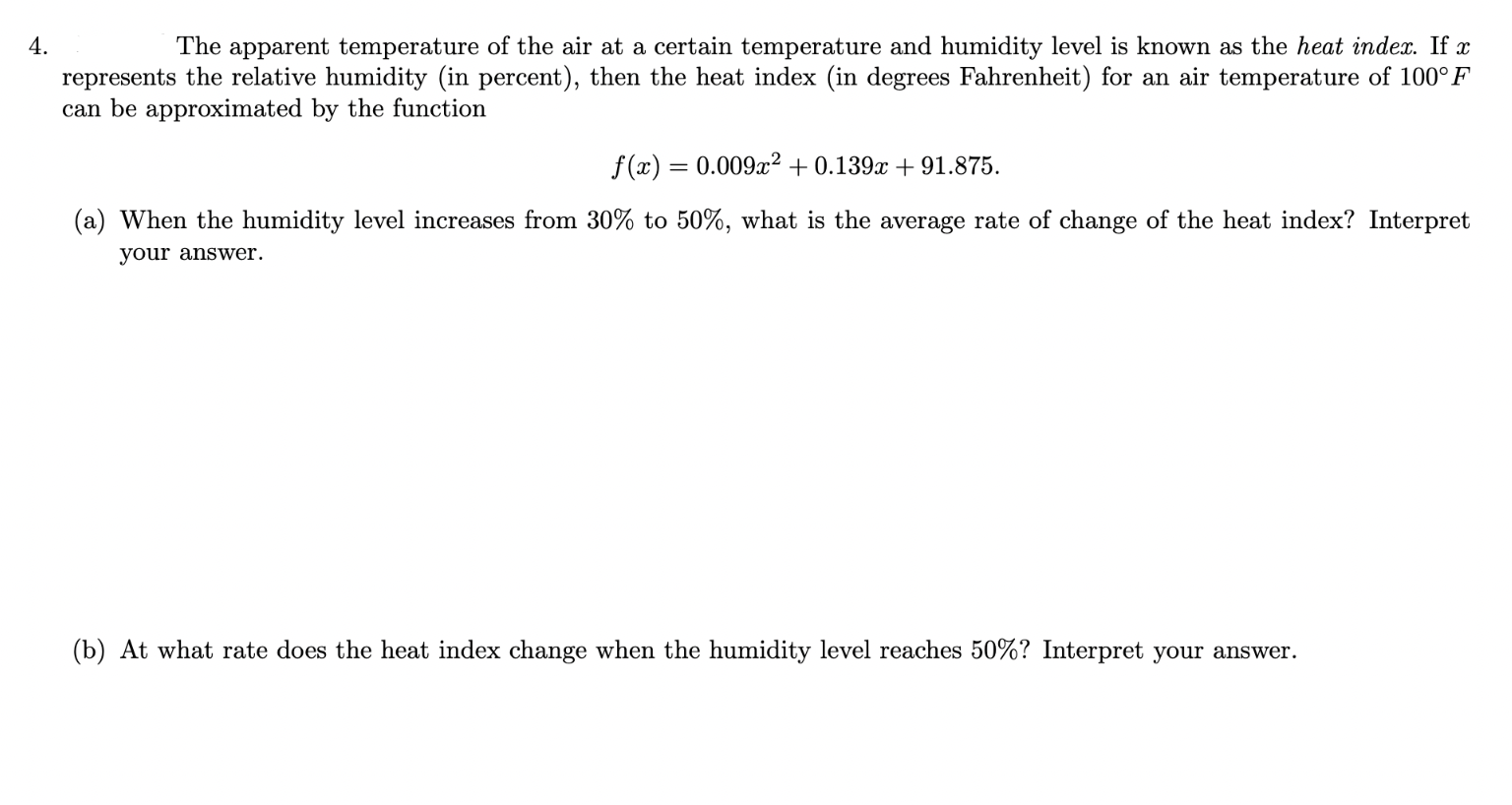 Solved 4. The apparent temperature of the air at a certain | Chegg.com