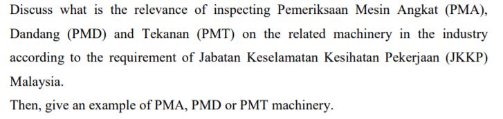 Solved Discuss what is the relevance of inspecting | Chegg.com