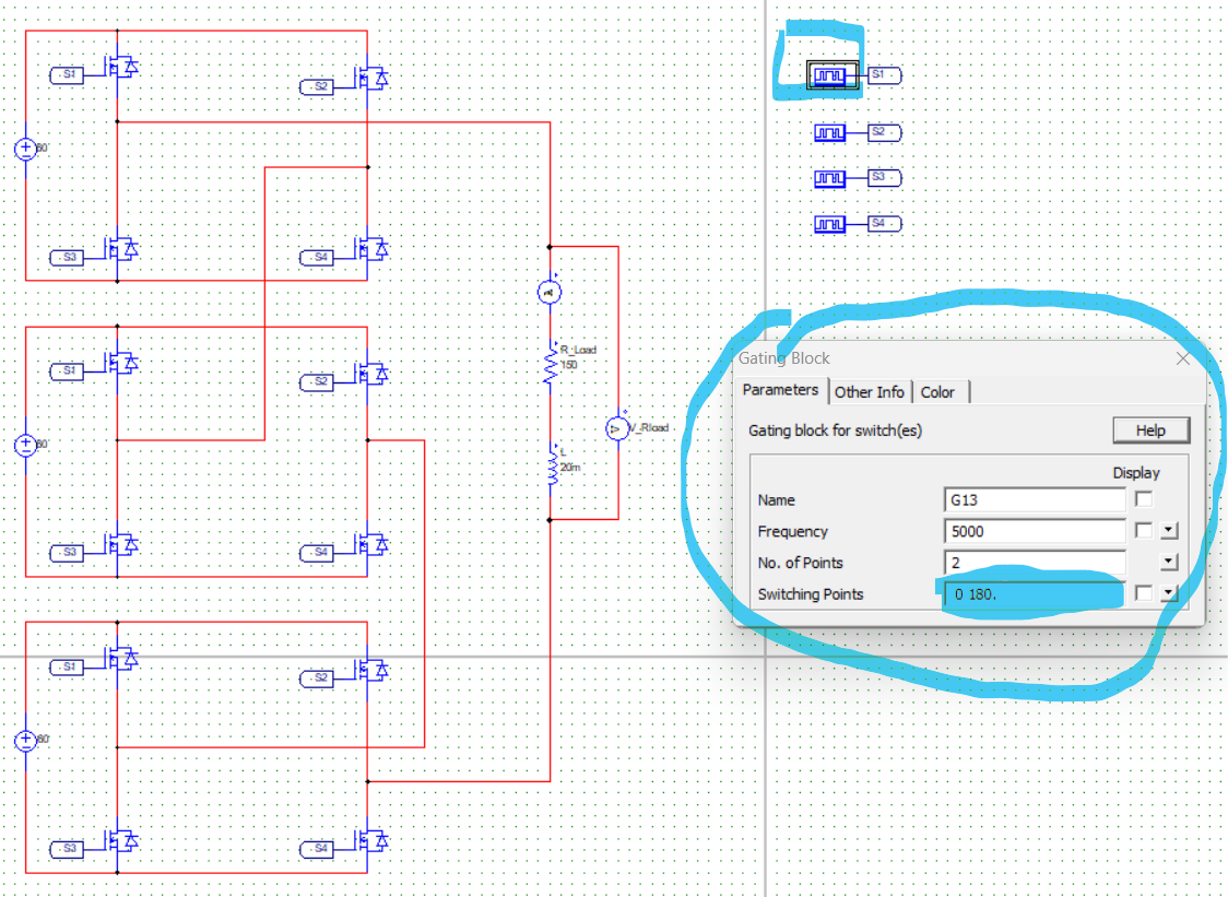 Simulate a cascaded seven-level multilevel inverter | Chegg.com