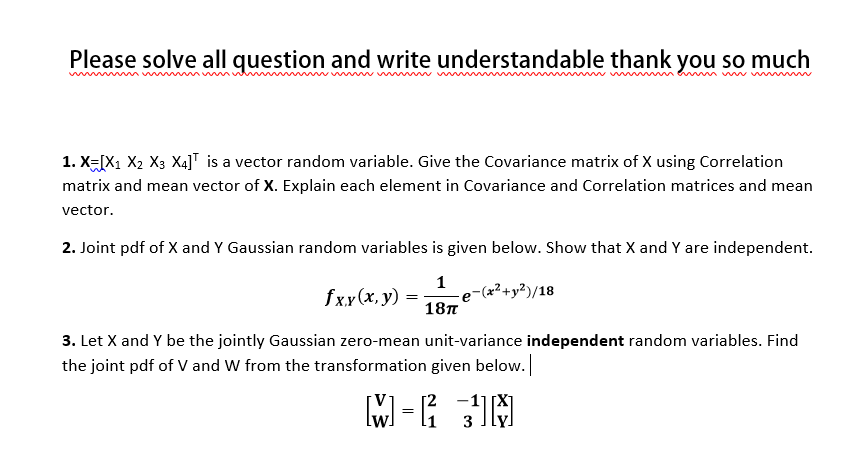 Solved Please solve all question and write understandable | Chegg.com