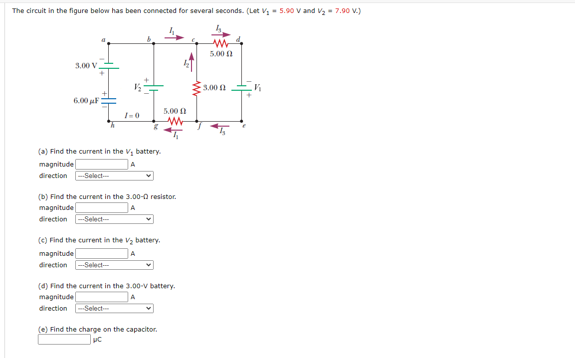 Solved The circuit in the figure below has been connected | Chegg.com