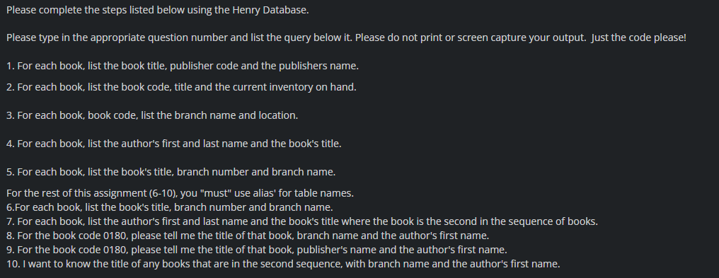 Solved Please type in the appropriate question number and | Chegg.com