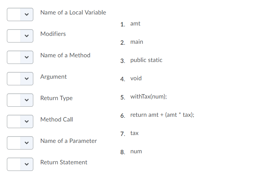 Solved 1 public class Test3 { public static void | Chegg.com