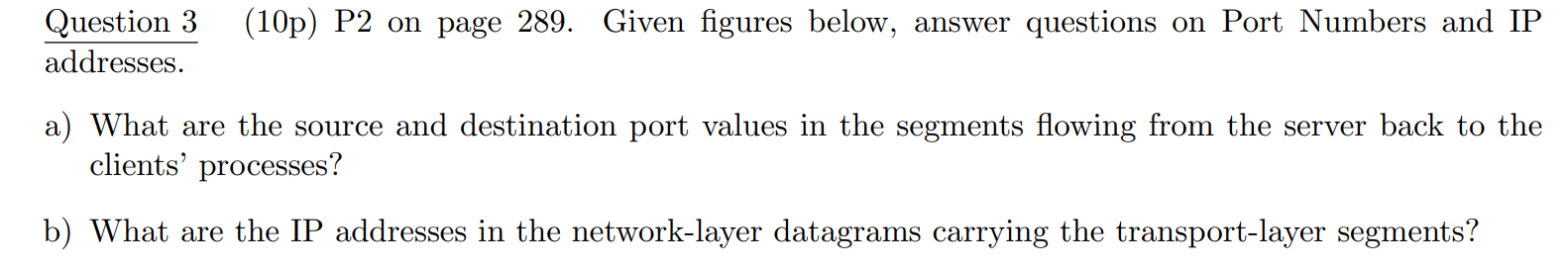 Question 3 (10p) P2 on page 289. Given figures below, | Chegg.com