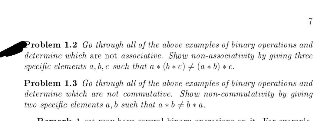 * Problem 1.2 Go through all of the above examples of | Chegg.com