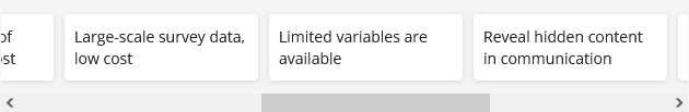 Large-scale survey data, low cost Limited variables | Chegg.com