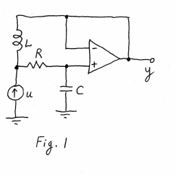 Solved 1. An RLC Op-Amp circuit is shown in Figure 1, where | Chegg.com