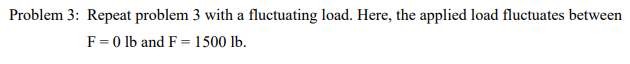 Solved Problem 3: Repeat problem 3 with a fluctuating load. | Chegg.com