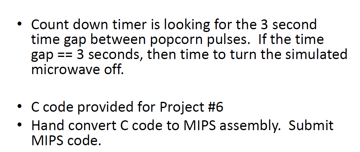 Solved - Count down timer is looking for the 3 second time | Chegg.com