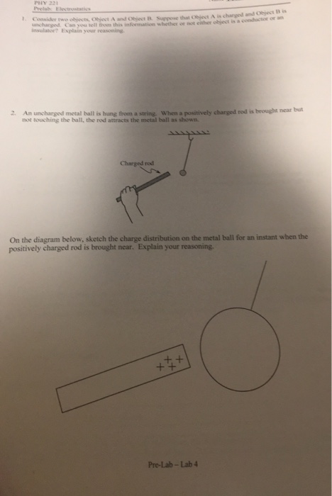 Solved Consider two objects, objects A and objects B. | Chegg.com