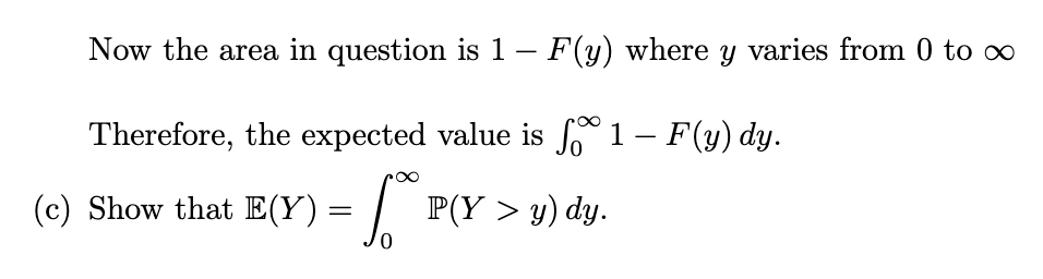 Solved 7. Bonus (1 pt). (Tail sum formula for expectation) | Chegg.com