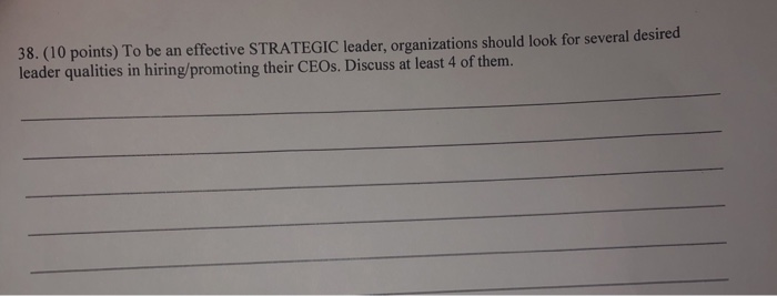 Solved 1. The Greek word charisma means: a. "extraordinary | Chegg.com