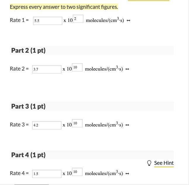 Solved Dinitrogen pentoxide (N205) decomposes as follows to | Chegg.com
