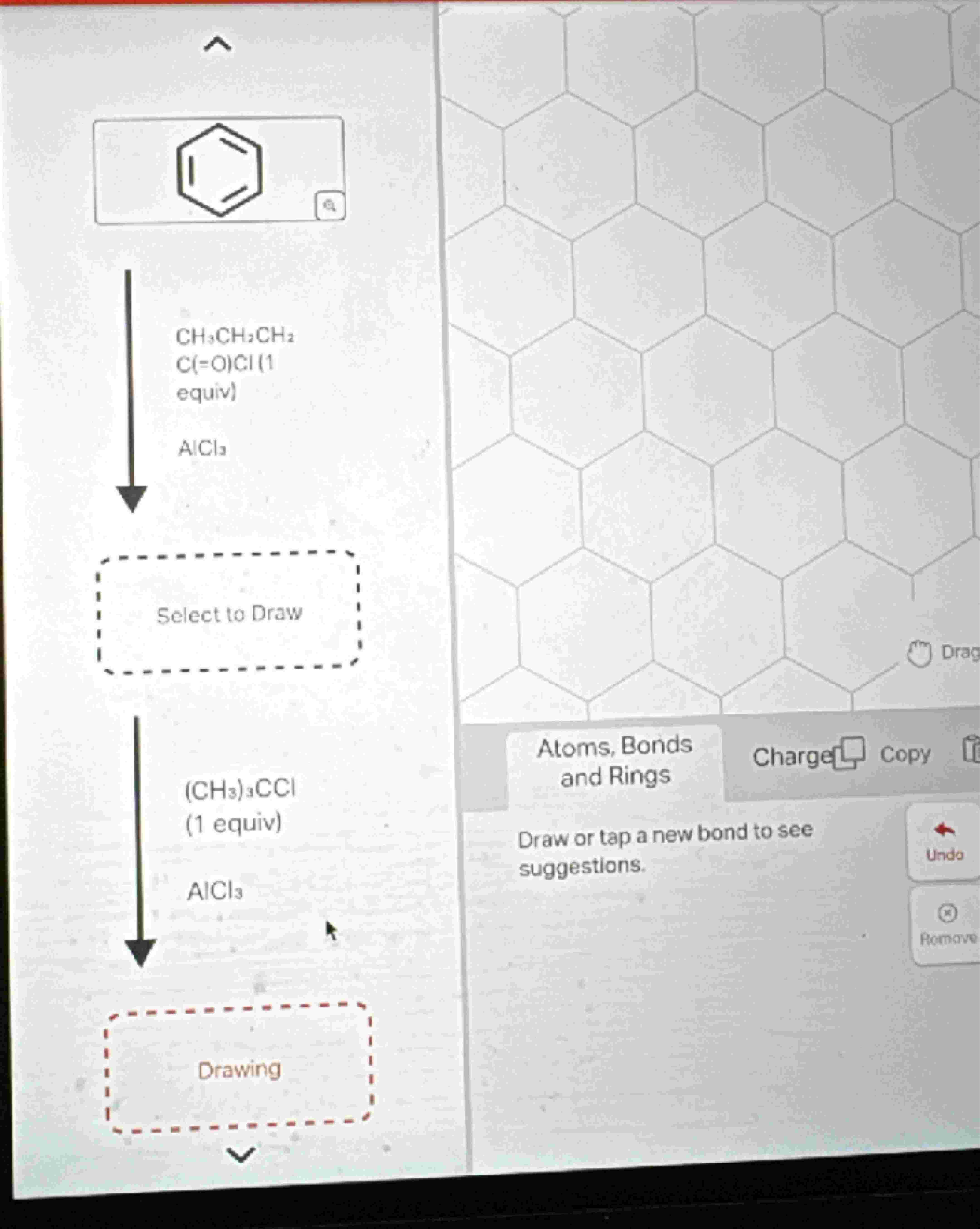 Solved by an EXPERT Draw the products of ﻿the two step reaction | Chegg.com