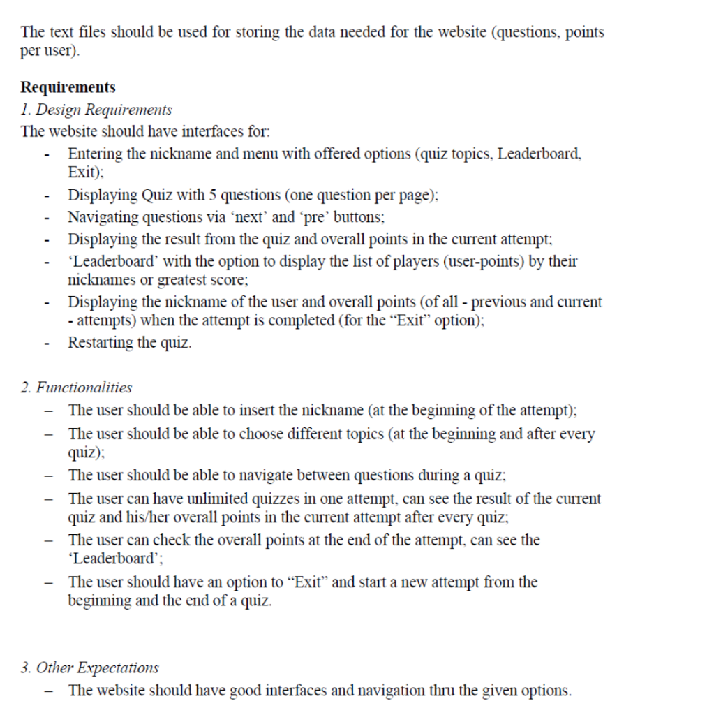 Solved Aims In this assignment, you will need to develop a | Chegg.com