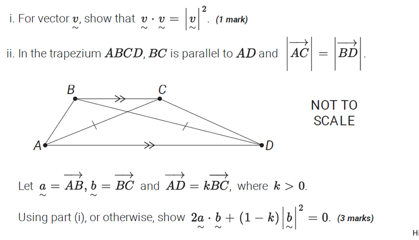 Solved I need help showing this vector proof from a past | Chegg.com