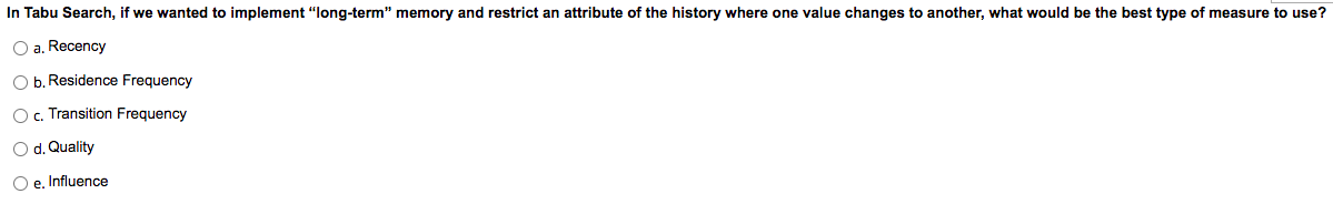 Solved Which of following heuristic algorithms are based on | Chegg.com