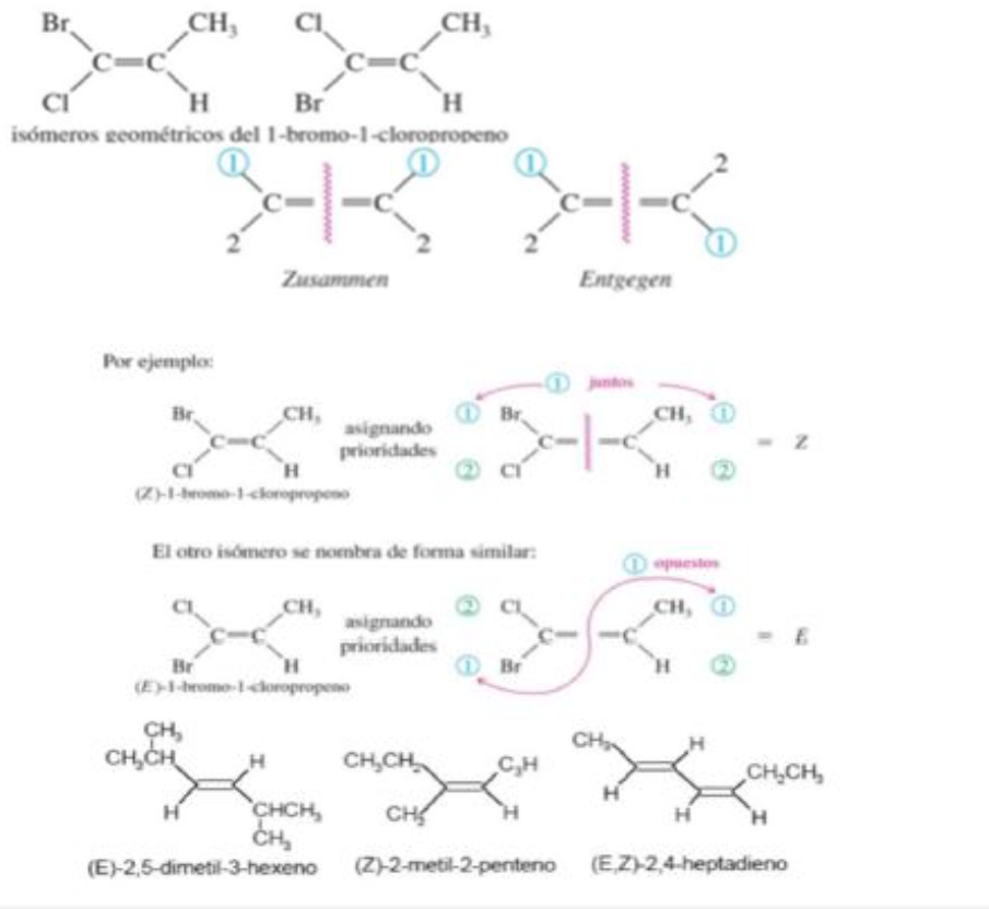 Isomería cis-trans en alquenos Una característica | Chegg.com