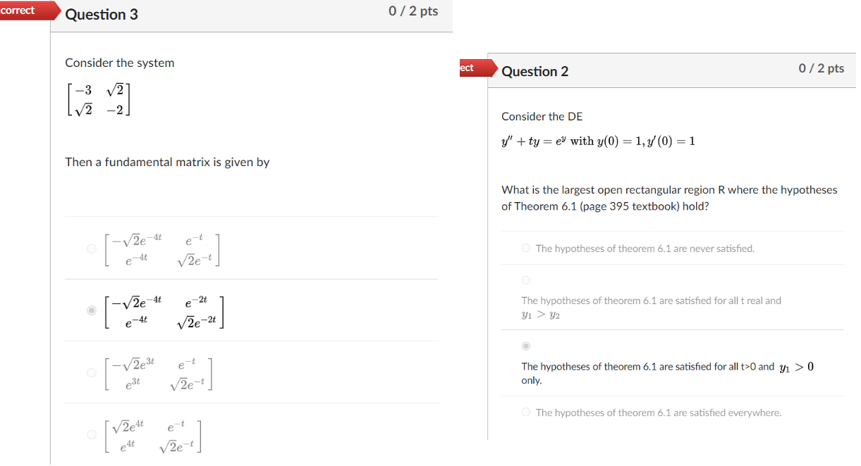 Solved I need help with these questions. I will leave a | Chegg.com