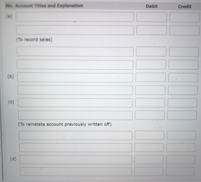Solved Exercise 8-3 (Part Level Submission) At the beginning | Chegg.com