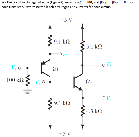 [Solved]: For the circuit in the figure below (Figure 3).