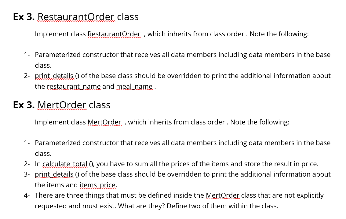 Solved Ex 1. Driver Class Implement Class driver as | Chegg.com Solved Ex 1. Driver Class Implement Class driver as | Chegg.com